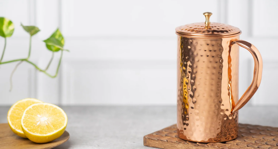 What Are the Health Benefits of Water Stored in a Copper Jug? – Purely ...