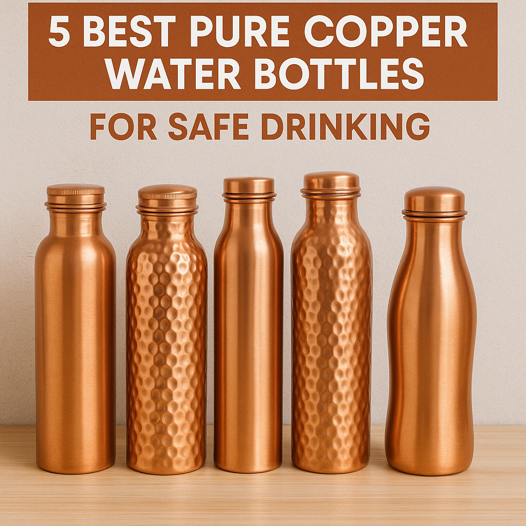 Best Pure Copper Water Bottles for Safe Drinking – Purely Copper